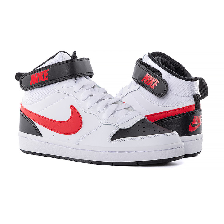 Придбати Кросівки Nike COURT BOROUGH MID 2 (GS) CD7782-110CD7782-110 в ...