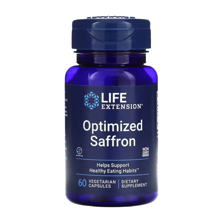 Придбати Капсули Life Extension Optimized Saffron - 60 vcaps 2023-10 ...